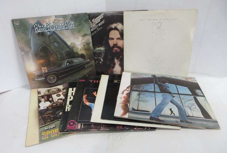 (12) Original Press Albums, Vinyl LPS, Includes: Bob Seger, Heart, and ...
