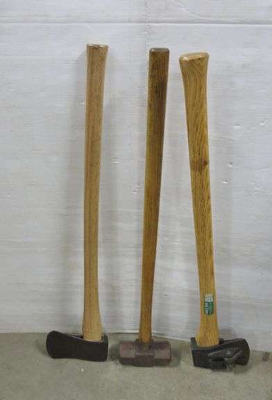 Sledge Hammer with Oak Handle, 5 lb. Key, No. 84. 32"L; Star No. 325 ...