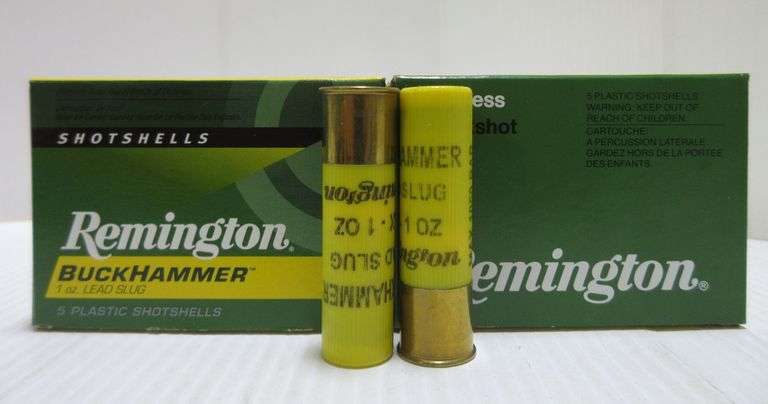 20-Gauge Shells, Includes: (5) Rounds of Buckshot and (5) Rounds of ...