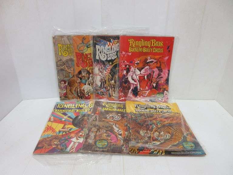 1971-1977 Ringling Bros., Barnum, and Bailey Circus Magazines ...