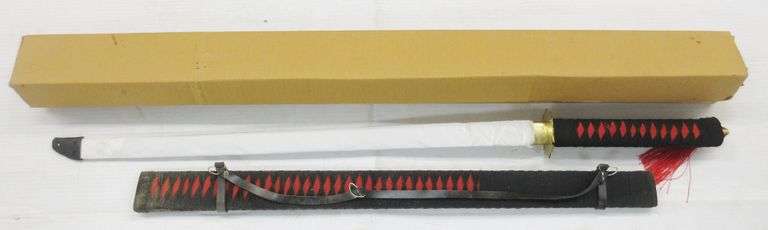 Samurai Sword with Sheath Rod - Albrecht Auction Service