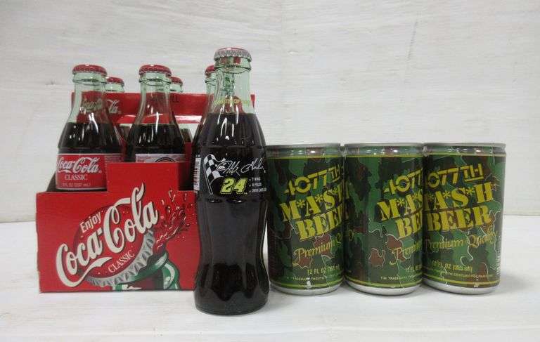 Six-Pack of Coca-Cola Commemorative Bottles, Celebrating 2002 Detroit ...