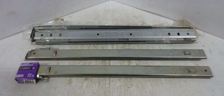 (3) Pantry Pull Out Slides - Albrecht Auction Service