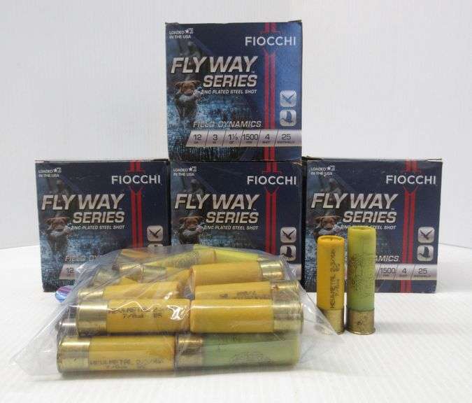 (116) Rounds, Includes: 90- 12-Gauge Zinc Plated Steel, 3- 12-Gauge ...