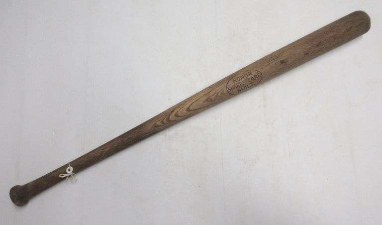 Antique 1920s Shakespeare Bait Co. Baseball Bat No. 7, Used by the ...