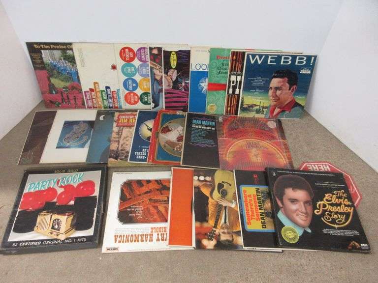 Records: Elvis, Dean Martin, and More - Albrecht Auction Service