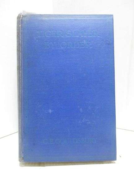Antique Book Titled "Tiger Slayer by Order", Dated 1916, Many Photos ...