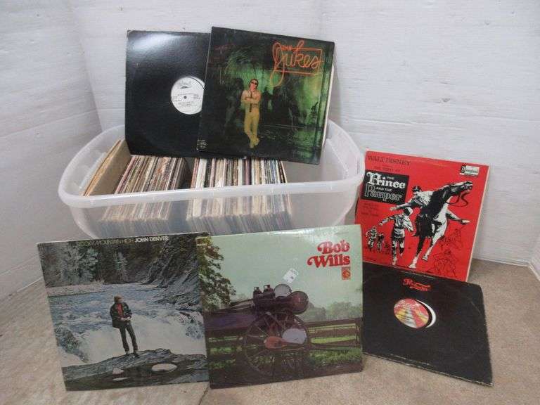 Approx. (100) Vinyl Records, Including: John Denver, Bob Wilk, Millie ...