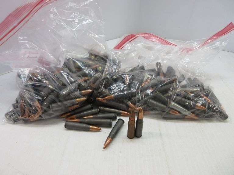 (247) Rounds of Wolf 7.62 x39 AK-47 Shells - Albrecht Auction Service