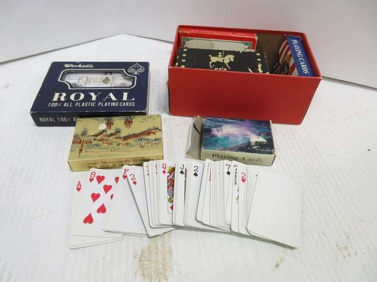 (8) Decks of Playing Cards: Coca-Cola, Polo, and Royal Operation Iraqi ...