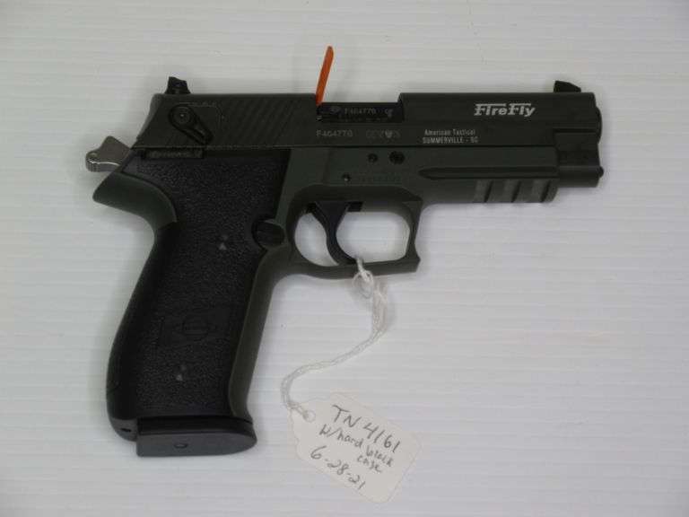 American Tactical Firefly .22 LR Double Action, Thumb Safety, OD Green ...