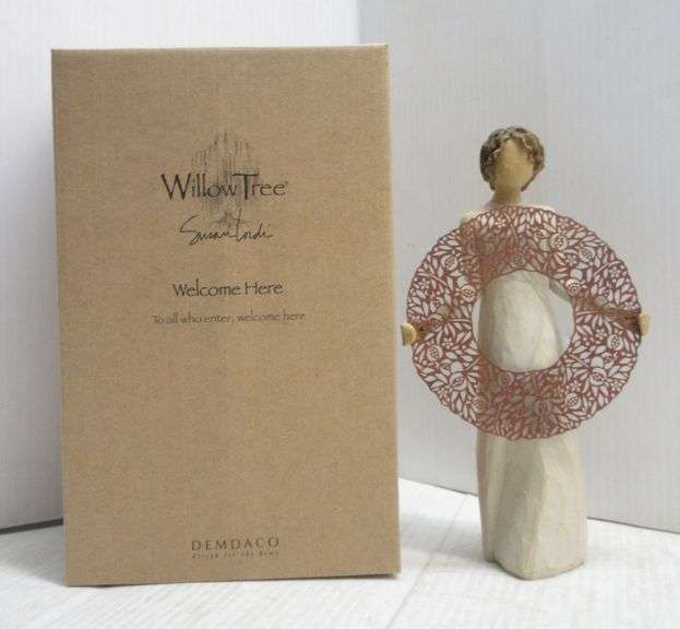 Willow Tree "Welcome Here" by Susan Lordi, Includes Original Box ...