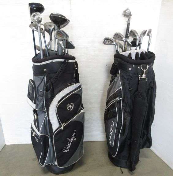 (2) Bags of Golf Clubs, Tour Select and Tour Speed Irons, and More ...