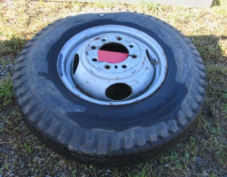 Dually Rim And Wheel 6 8x6 5 Bolt Pattern Albrecht Auction Service