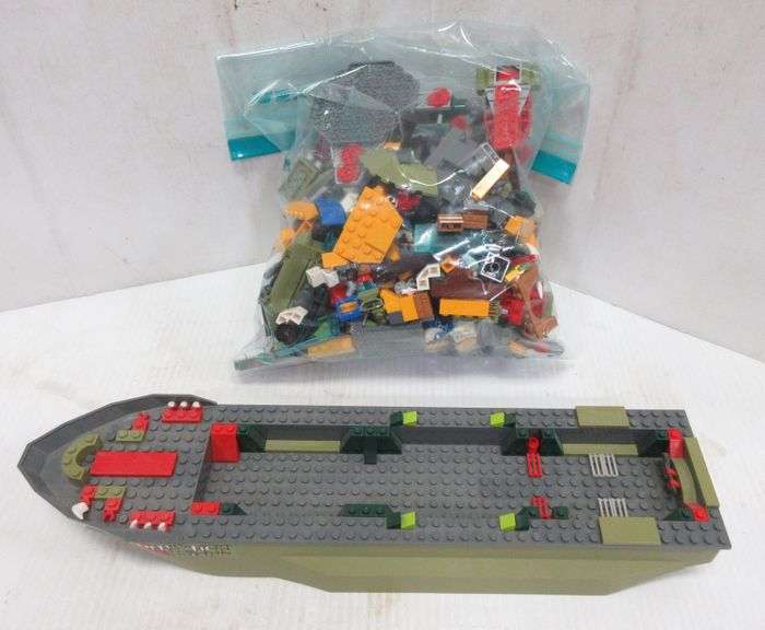 Lego Cragger's Command Ship Coast Guard Boat and Set Pieces with ...