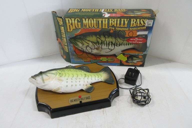 Collectible Billy Bass Early 1980s Motion Activated - Albrecht Auction ...