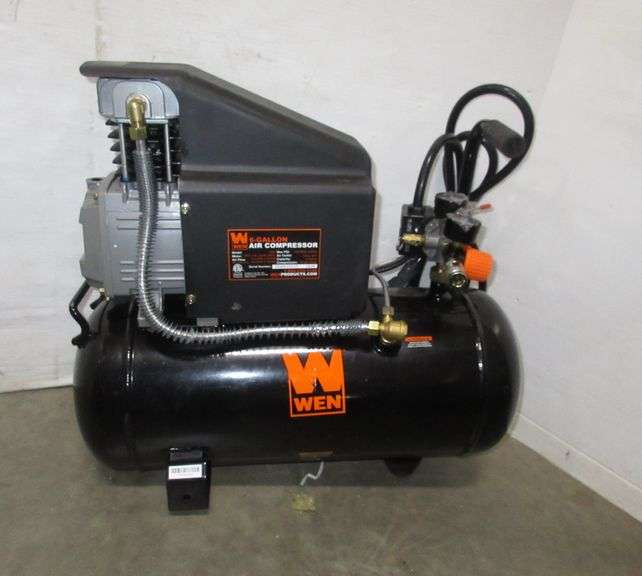 WEN Six-Gallon Air Compressor - Albrecht Auction Service