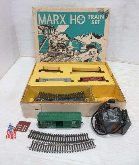 Old Marx HO Train and Track Collectors Set in Original Packaging ...