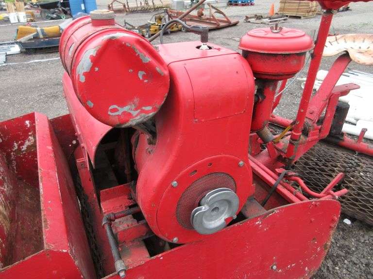 Gas Powered Lawn Roller, Wisconsin Motor - Albrecht Auction Service