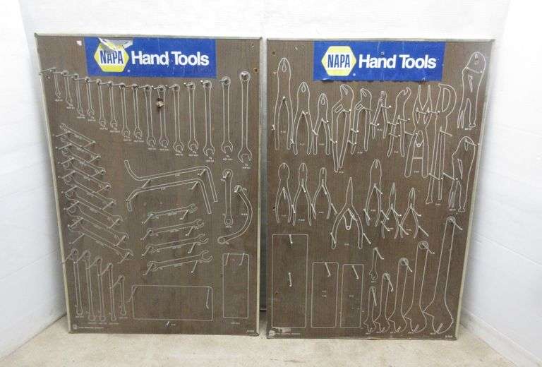 (2) NAPA Hand Tool Holders - Albrecht Auction Service