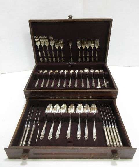 Older Silverware Marked Prestige Plate, Top and Bottom Drawer Full ...