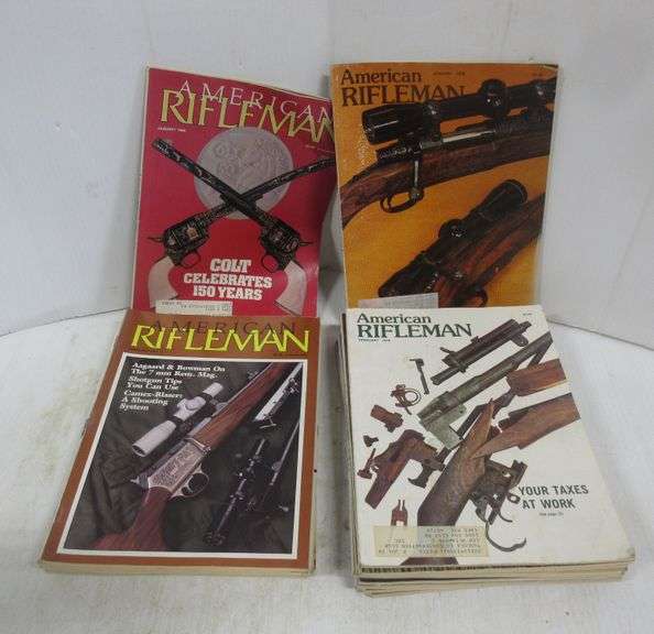 (2) Years of American Rifleman Magazines: One- 1978 and One- 1986 ...