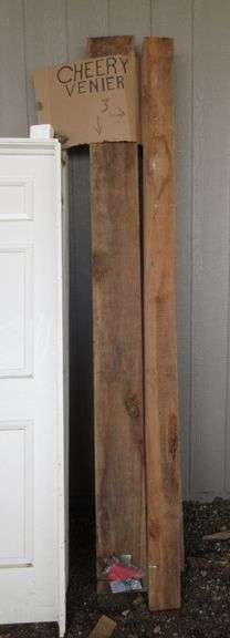 (3) Block Cherry Beams - Albrecht Auction Service