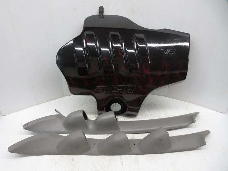 GM 3800 Series II Custom Painted Real Fire Engine Cover, and (2) Pillar ...