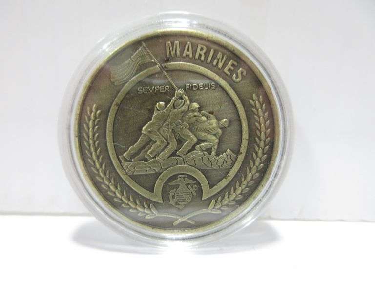 Marine Corps "We Make Marines - Always a Marine" Coin - Albrecht ...