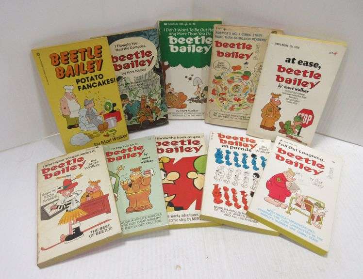 (10) Beetle Bailey Comic Books - Albrecht Auction Service