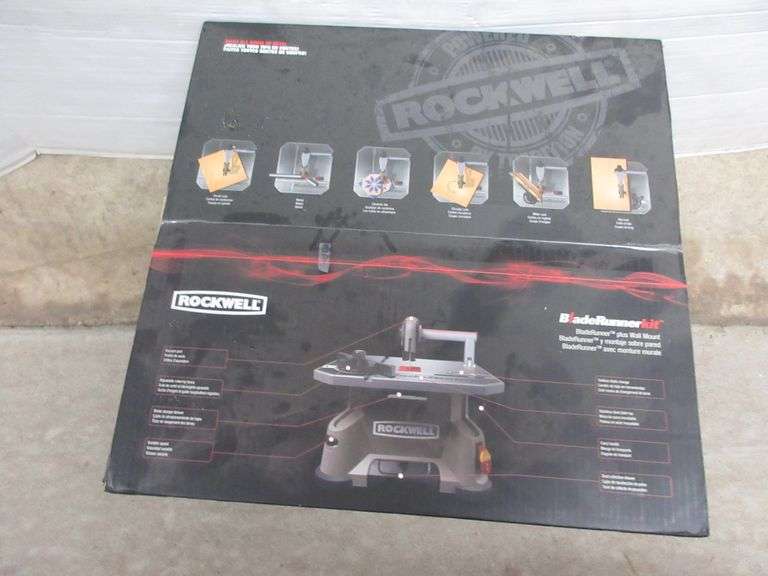 Rockwell Bladerunner Kit Scroll Saw - Albrecht Auction Service