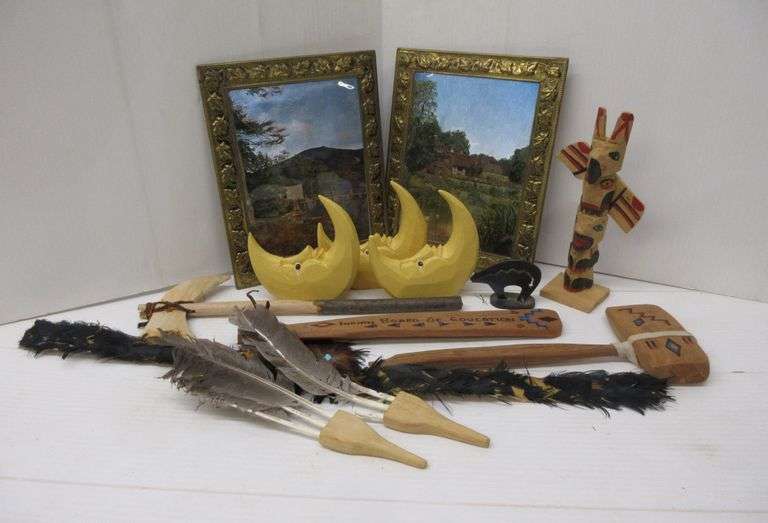 Arizona Native American Handmade Items, Mr. Moon Wall Decor, and (2 ...