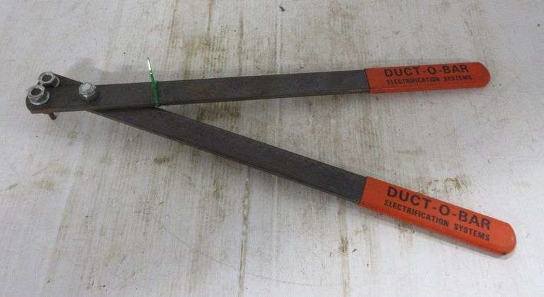 Duct O Bar Electrification Systems Tool - Albrecht Auction Service
