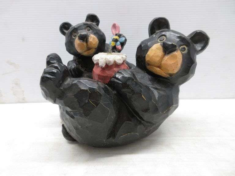 Wood Bear - Albrecht Auction Service