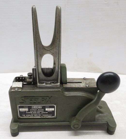 Older Steelpix Professional Floral Stemming Machine, Model No. 35C ...
