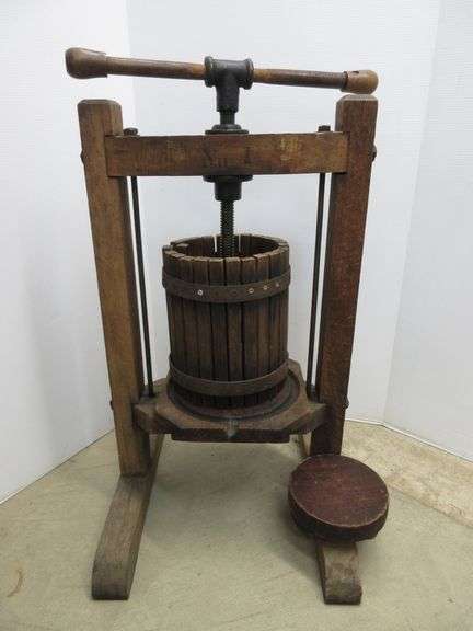 Antique Fruit Press from Michigan Business - Albrecht Auction Service