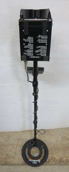 White Metal Detector, Spectrum XLT with Digital Display, Instructions ...