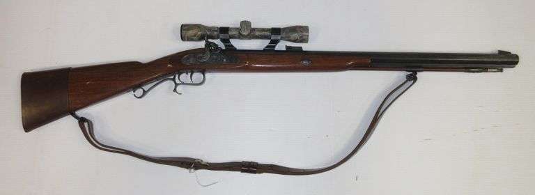 Thompson 54-Caliber Black Powder Rifle with Octagonal Barrel, Double ...