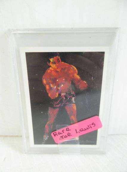 Joe Lewis Boxing Card - Albrecht Auction Service