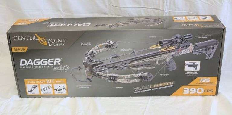 Center Point Dagger Compound Crossbow Package - Albrecht Auction Service