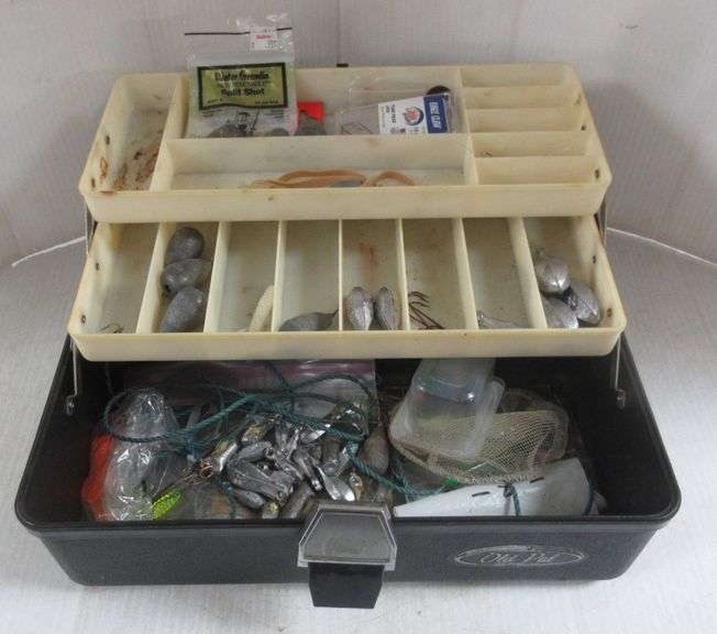 River Sinkers, 1 oz. to 4 oz.; Some Hooks - Albrecht Auction Service