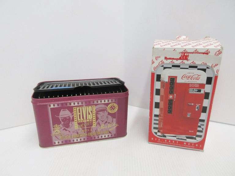 Toys: Die-Cast Musical Coca-Cola Vending Machine Bank, 1996 Star Wars ...