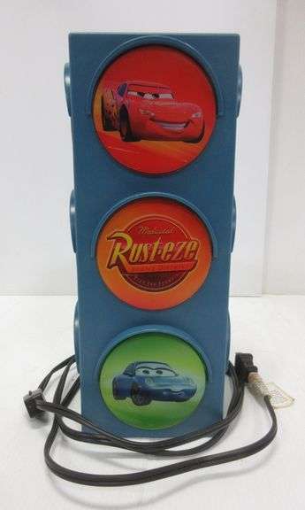 Pixar Cars Stoplight Lamp - Albrecht Auction Service