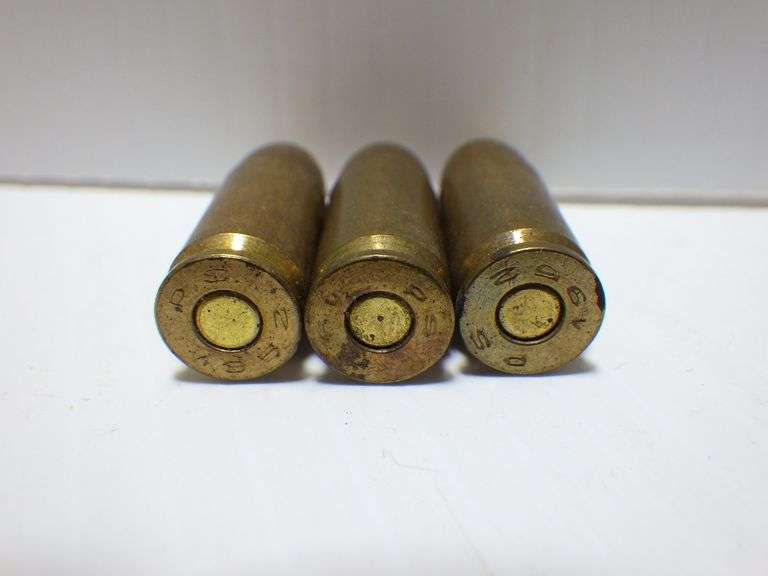 Vintage box of (25) Rounds of 9mm Para Bullets, marked PS 7952 ...