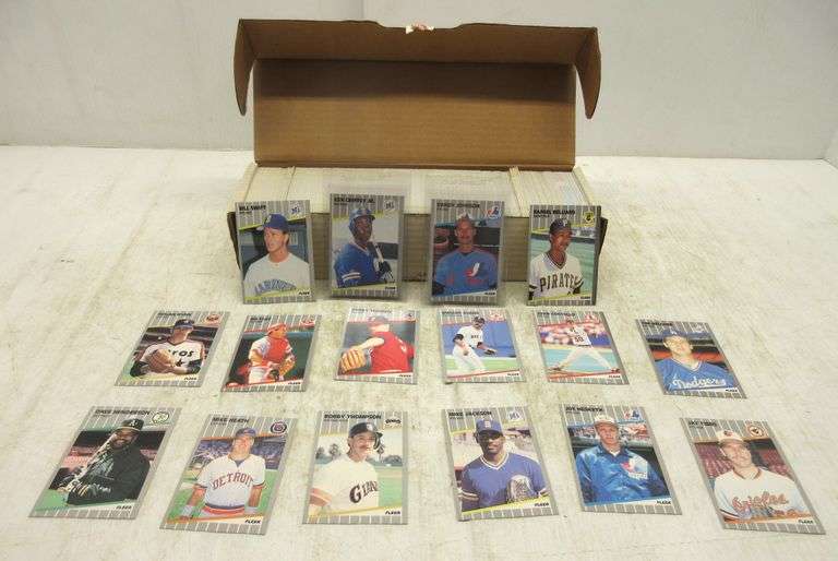 1980 Fleer factory set, complete, includes Ken Griffey Jr. rookie, and ...