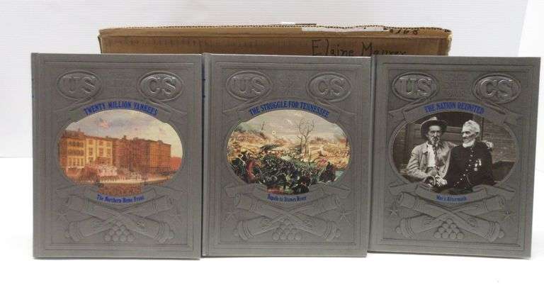 (24) Hardcover Time Life Series: The Civil War, book set - Albrecht ...