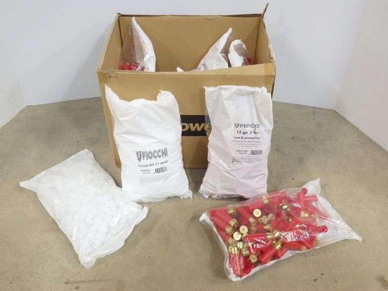 12-Gauge Shotgun Items, Includes: One Bag of (101) Primed Shells, Five ...