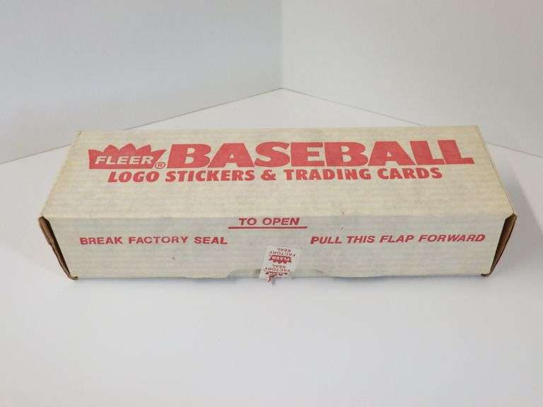 1980 Fleer factory set, complete, includes Ken Griffey Jr. rookie, and ...