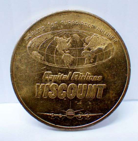 Viscount Capital Airlines token - Albrecht Auction Service