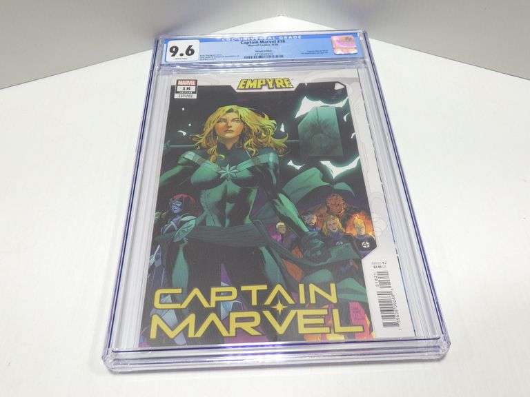 Captain Marvel No. 18 comic book, first appearance of Lauri-Ell ...